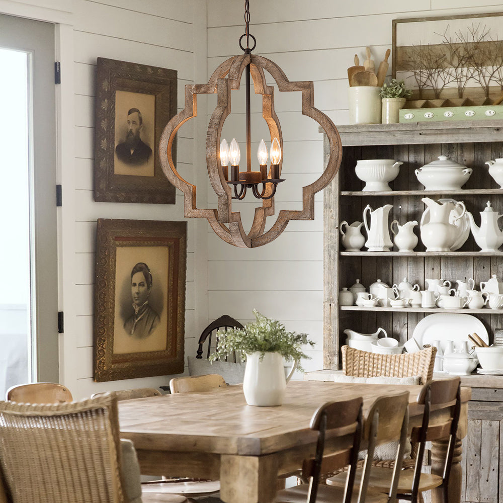 Farmhouse Rustic Round Lantern Pendant Light | Farmhouze Light, Lantern ...