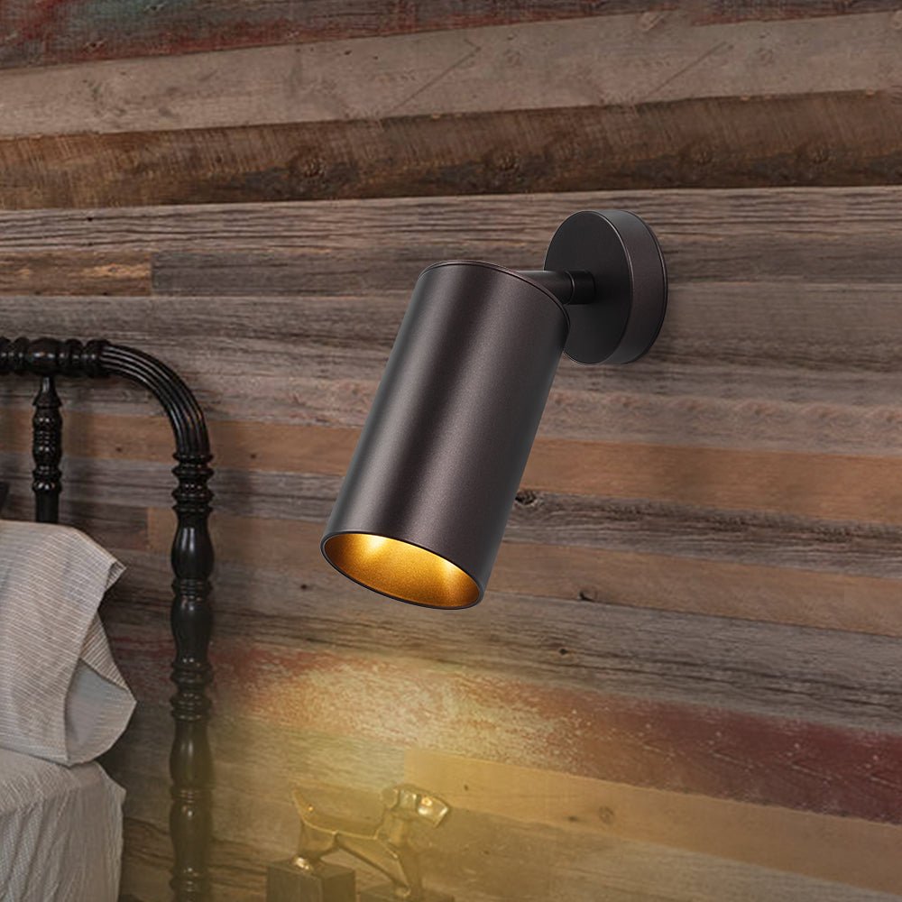 Minimalist Adjustable Cylinder Ceiling Spotlight | Farmhouze Light