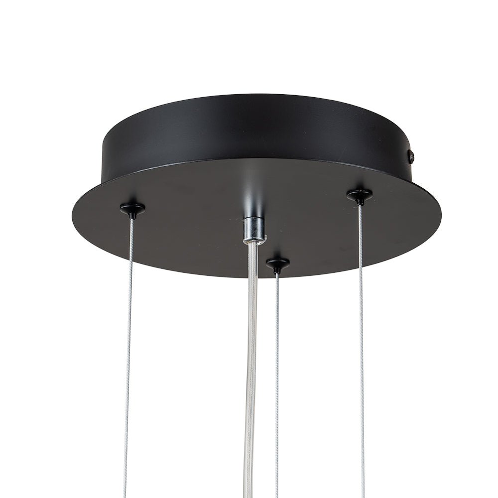Modern Dimmable LED Wide Dome Pendant Light Minimalist Farmhouze Light