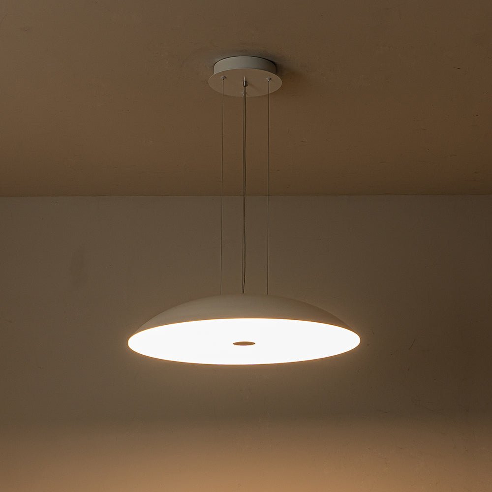 Modern Dimmable LED Wide Dome Pendant Light Minimalist Farmhouze Light
