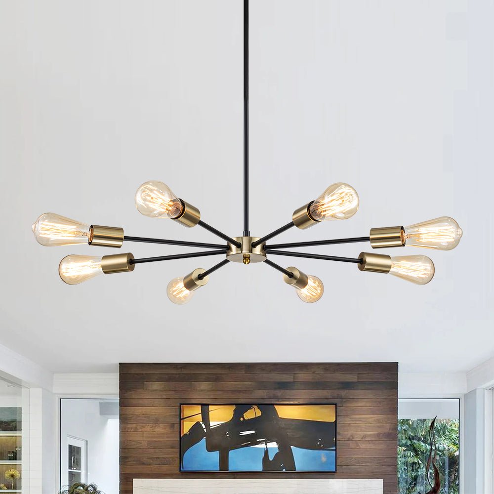 Modern Mid-Century Linear Sputnik Pendant Light | Farmhouze Light